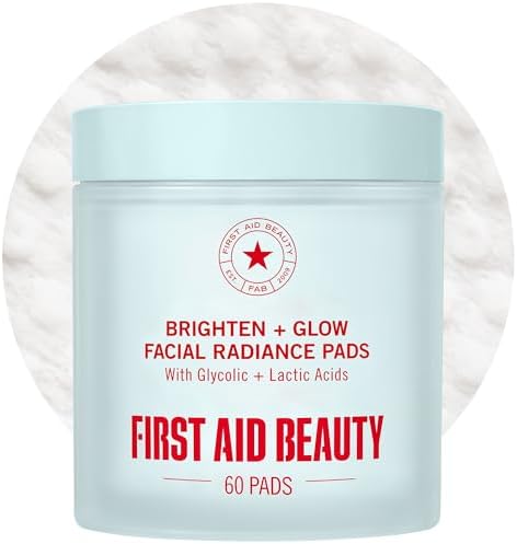 Amazon.com: First Aid Beauty Facial Radiance Pads, Daily AHA ...