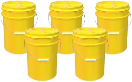 Amazon.com: ePackageSupply, 5 Gallon Bucket with Gamma Seal Screw on ...