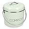 Navaris Metal Compost Caddy Bin - 3 Litre Kitchen Composting Bucket ...
