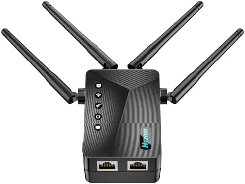 Amazon.com: WiFi Extender Signal Booster Covers Up to 15000 Sq Ft for ...