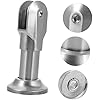 Mobestech 2 Pcs Partition Bracket Feet Toilet Partition Feet Stainless Steel Partition Feet Foot ...
