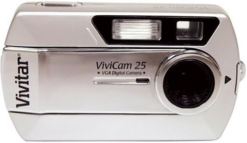 Amazon.com : Vivitar Vivicam 25 VGA Digital Camera : Point And Shoot ...