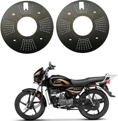 GRANDFLY 18 Inch Set of 2 Dotted Pattern Pro Disc Wheel Cover Hero HF ...