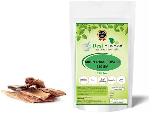 Amazon.com: Desi Nushke Organic Arjun Ki Chal Powder |250 GM | Arjuna ...