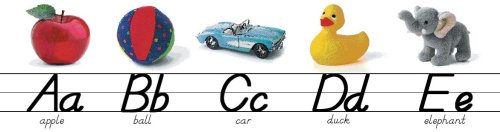 Modern Manuscript Alphabet Bulletin Board Set: School Specialty ...