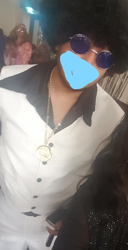 NEW LARGE GOLD MEDALLION 70'S RETRO FANCY DRESS PIMP : Bristol Novelty ...