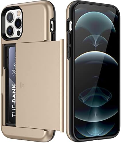 Amazon.com: JETech Wallet Case for iPhone 12/12 Pro 6.1-Inch with Card ...