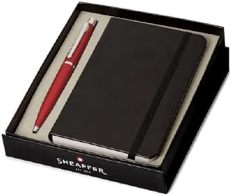 Sheaffer Gift Set VFM Ballpoint Pen With A6 Notebook Excessive Red With ...
