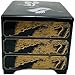 Amazon.com: JapanBargain 4119, Jubako Box Japanese Traditional 3 Tiers ...