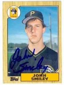 Amazon.com: John Smiley autographed Baseball Card (Pittsburgh Pirates ...