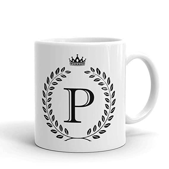 Buy BEANPOLE tech Finish Vibrant Print P Black Alphabet Design Coffee ...