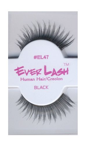 Amazon.com: (6 PACK) Everlash EL47-Human Hair Quality Eyelash : Beauty ...