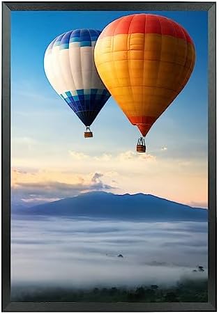 Amazon.com - Mxtallup 13x24 Picture Frame Solid Wood Poster Frame for ...