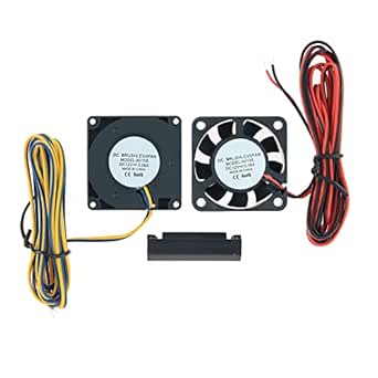 Amazon.com: Jahour CR 10 Extruder Cooling Fan DC 12V 40x40x10MM Blower ...