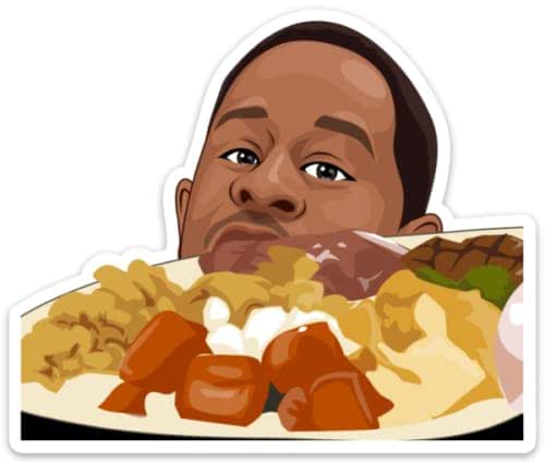 Amazon.com: Martin Thanksgiving Sticker - 4 Inch Waterproof - Vinyl ...