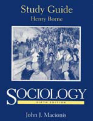Amazon.com: Sociology: Study Guide: 9780134653037: Borne, Henry ...