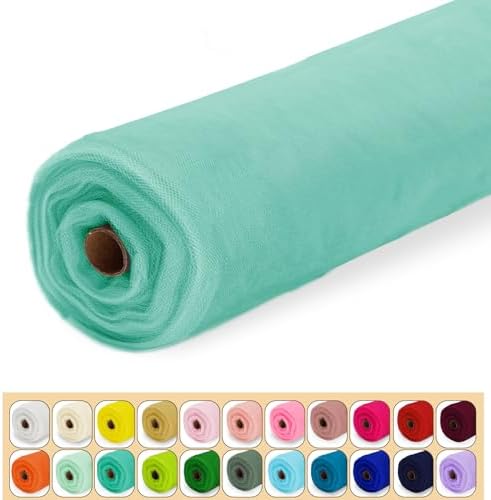 Amazon.com: Luceinvita Tulle Fabric Roll, 54" x 10 Yards (30FT) Tulle ...