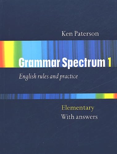 Grammar Spectrum Elementary: With Key : Paterson, K.: Amazon.com.mx: Libros