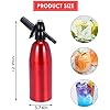 Amazon.com: Sparkling Water Maker, 1L Soda Streaming Machine, Aluminum Soda Maker for Home ...