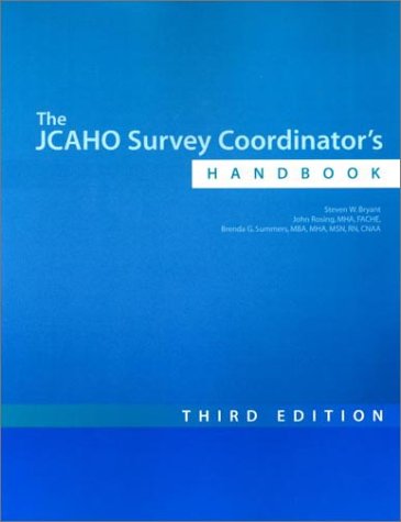The Jcaho Survey Coordinator's Handbook | Amazon.com.br