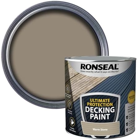Decking Rescue Paint 2.5L Warm Stone [39164] : Amazon.co.uk: DIY & Tools