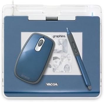 Amazon.com: Wacom Graphire4 4x5 USB Tablet (Blue) : Electronics