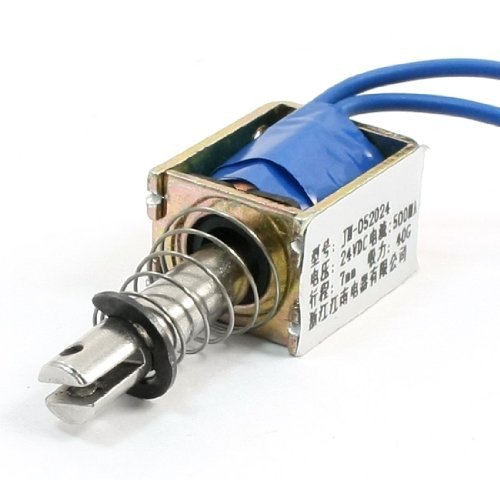 Alcoa PrimeSpring Loaded Linear Motion Solenoid Electromagnet 7mm 40G ...