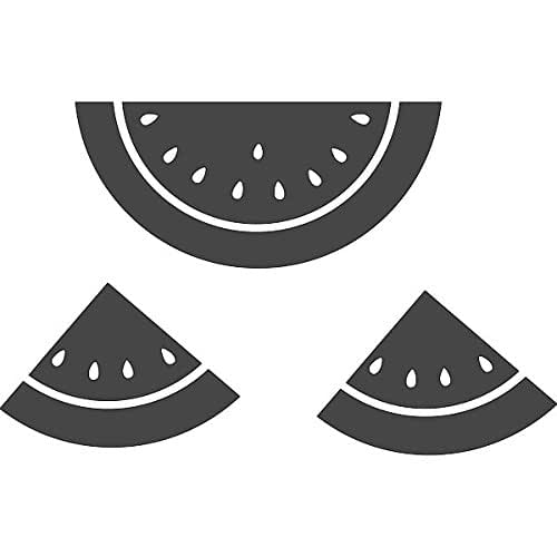 WATERMELON STENCIL - RE-USABLE 6 X 2.5 inch : Amazon.co.uk: Handmade ...