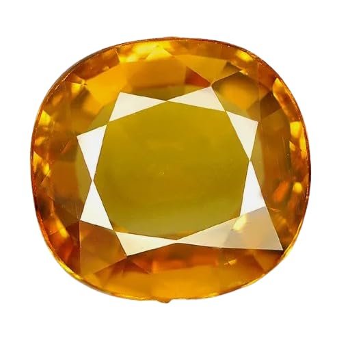 VDesign Pushparagam Stone AAA+++ Sri Lanka Yellow Sapphire Stone ...