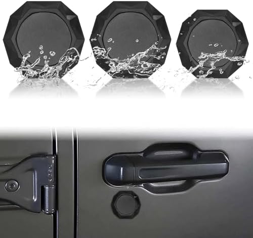 Amazon.com: Keyhole Covers Fit for 2018-2024 Jeep Wrangler (JL ...