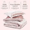 Amazon.com: Comfort Spaces Juliette Luxe Comforter Set Velvet Lush with ...