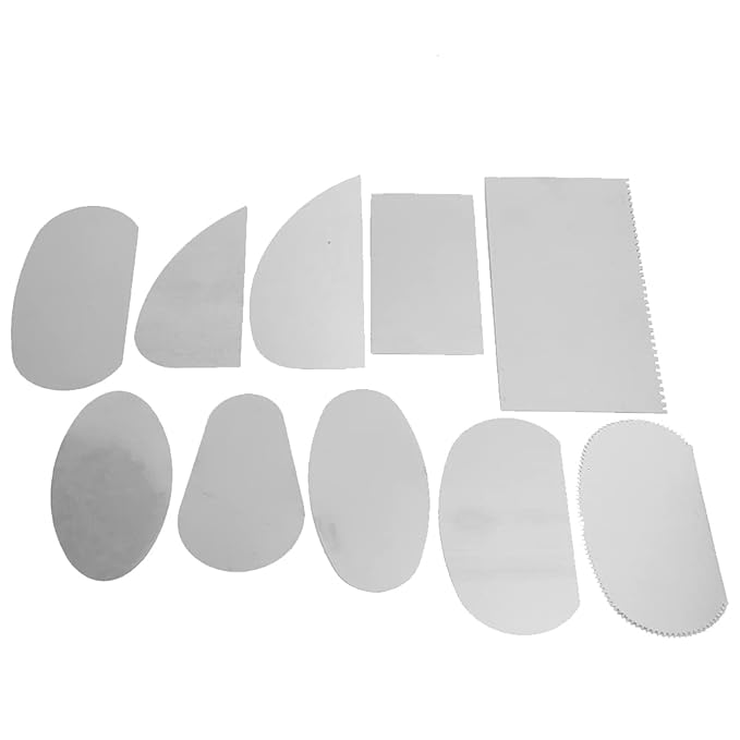 Pottery Scraper, 10Pcs Easy Operate Scraper Compact Size Stainless ...