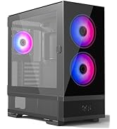 iONZ KZ-Z - PC Gaming Case, ATX Mid Tower - Dual Chamber Dynamic ...