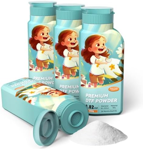 Amazon.com: Godora DTF Powder White Digital Transfer Hot Melt Adhesive ...