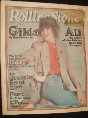Rolling Stone Magazine Gilda Ali (November 2, 1978, Issue 277): Staff ...