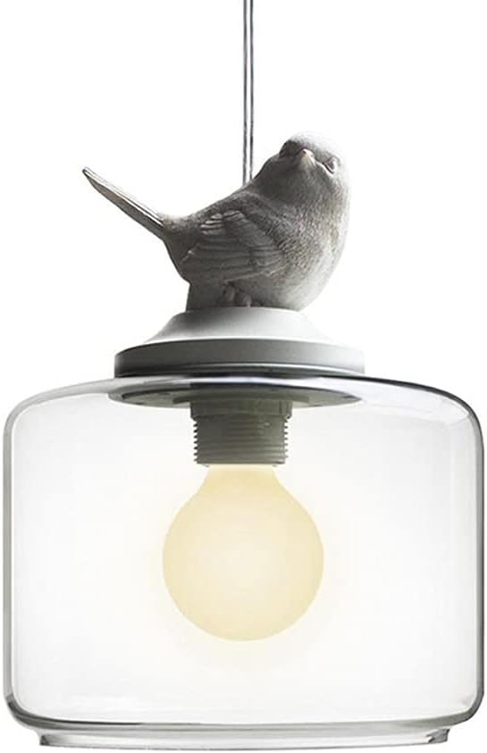 Amazon.com: COOBATG Ceiling Lights,Nordic Simple Bird Design White ...