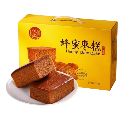 Amazon.com: Dao Xiang Cun Sweet Jujube Cakes, Honey Date Cake Bread ...