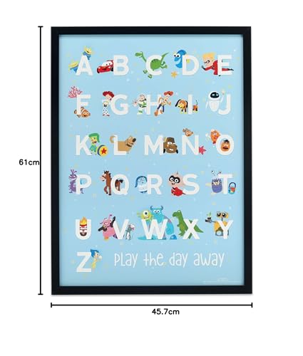 Pixar Cars Alphabet Poster