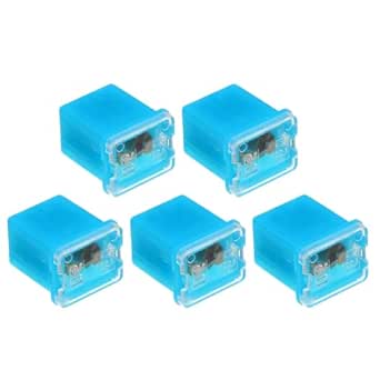 5Pcs Automotive Cartridge Fuse, 48VDC 20A Low Profile Terminal ...