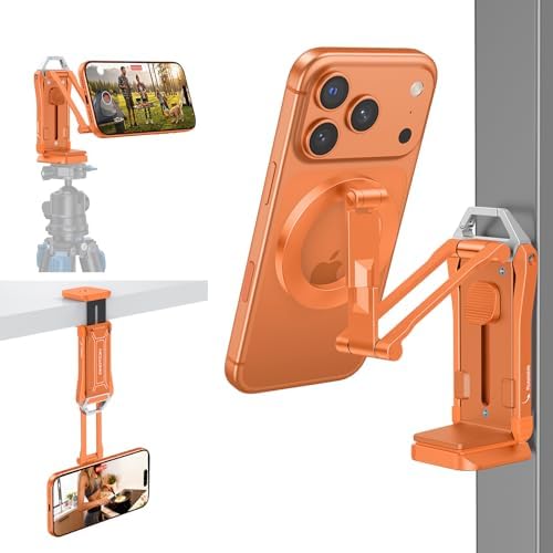 Amazon.com: OMOTON TP02-Pro Magnetic Phone Holder for Vlogging, Content ...