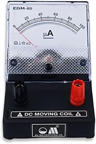 OM® Meters EDM-80 Desk Stand Analog 0-1000 uA Micro Ammeter | Moving ...