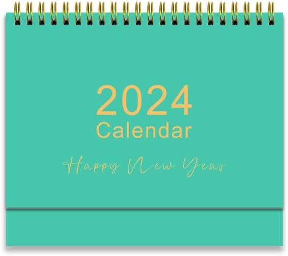 Amazon.com : Desk Calendar,2024 Jan-Dec Desk Calendar,8.9x7.4 Inch ...