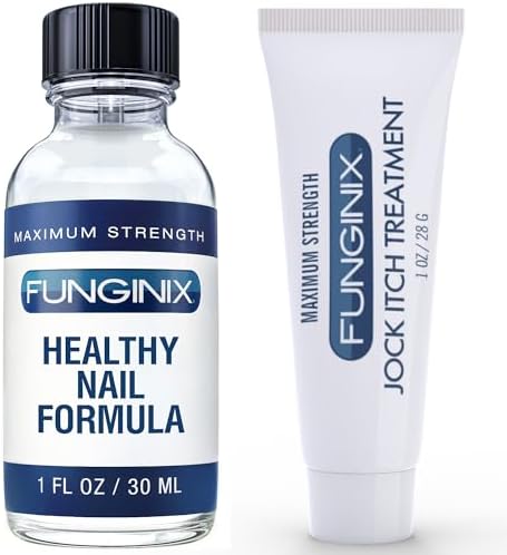 Amazon.com : Funginix Bundle Healthy Nail Formula and Jock Itch ...