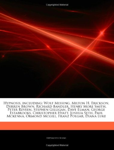 Amazon | Articles on Hypnosis, Including: Wolf Messing, Milton H ...