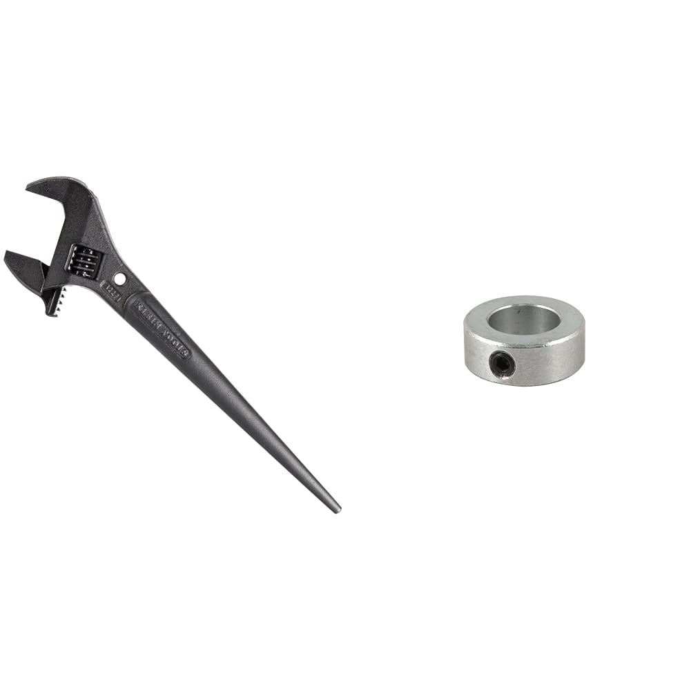 Klein Tools 3227 Extra Wide Adjustable Wrench, Construction Spud Wrench ...