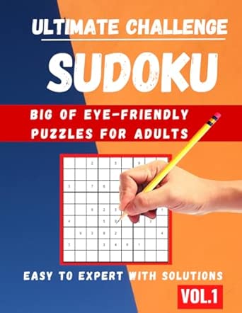 Ultimate Sudoku Challenge, Hundreds of Eye-Friendly Puzzles for Adults ...
