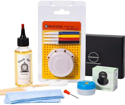 Amazon.com: Horace Whitlock's Clock Oil Kit: This kit Comes Complete to ...