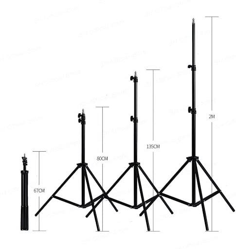 Buy HB PLUS 7 Feet Big Tripod Stand for Phone and Camera Adjustable ...