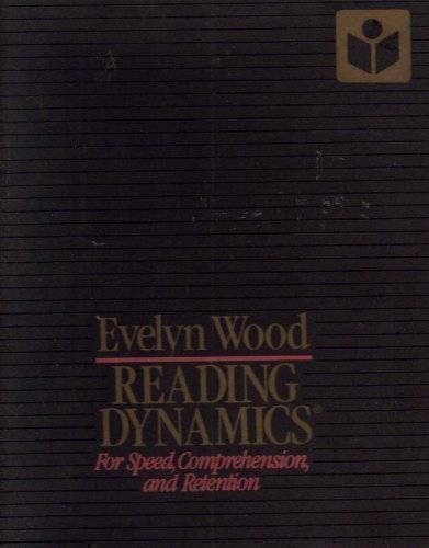 Evelyn Wood Reading Dynamics for Speed, Comprehension, and Retention ...