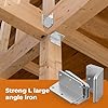 Amazon.com: Wuno Shop 2 Pcs 4 Inch Corner Braces for Wood, 90 Degree ...